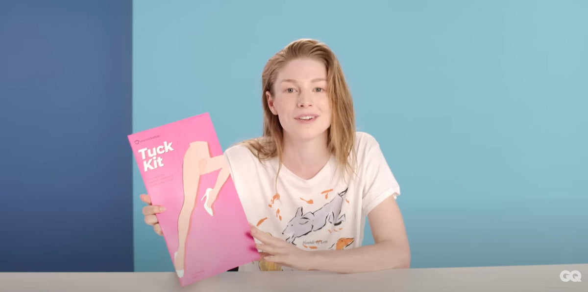 Hunter Schafer Shows off Tuck Kit for GQ in Viral Video – "Unclockable"